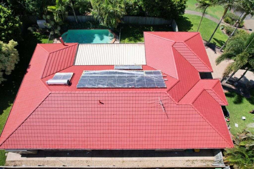 Tuscan Red Roof Painting Restoration at Narangba - Fix Up My Roof
