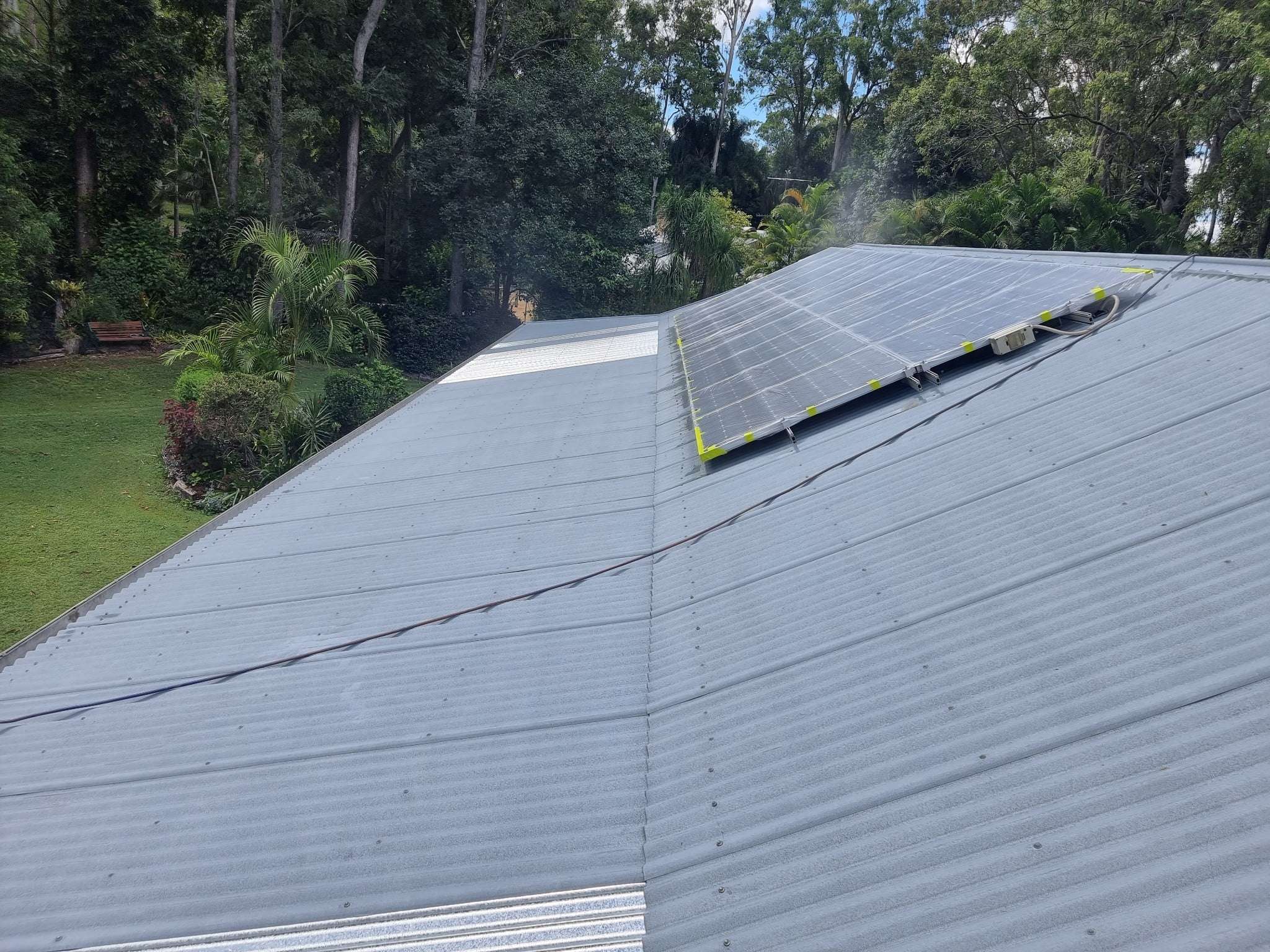 Roof Painting Metal Roof Silver Screen - Fix Up My Roof